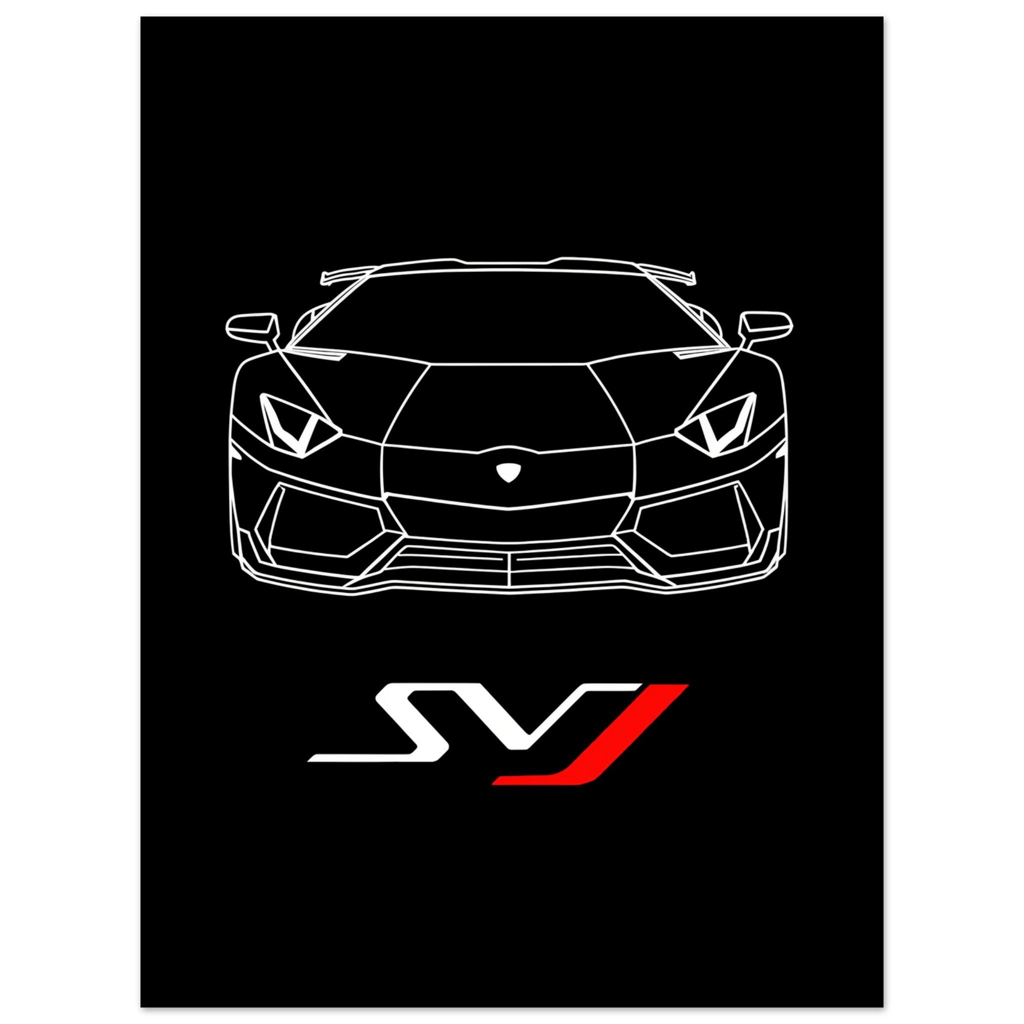 Lamborghini Aventador SVJ – motosketch